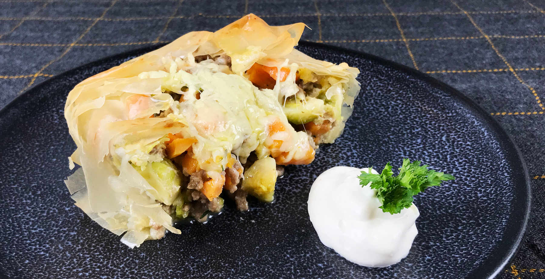 Filoteig Mit Hackfleisch